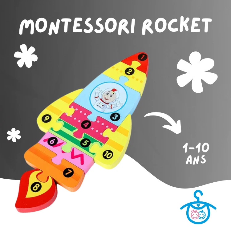 Puzzles en bois éducatifs pour Bébé et Enfants - MDBambino